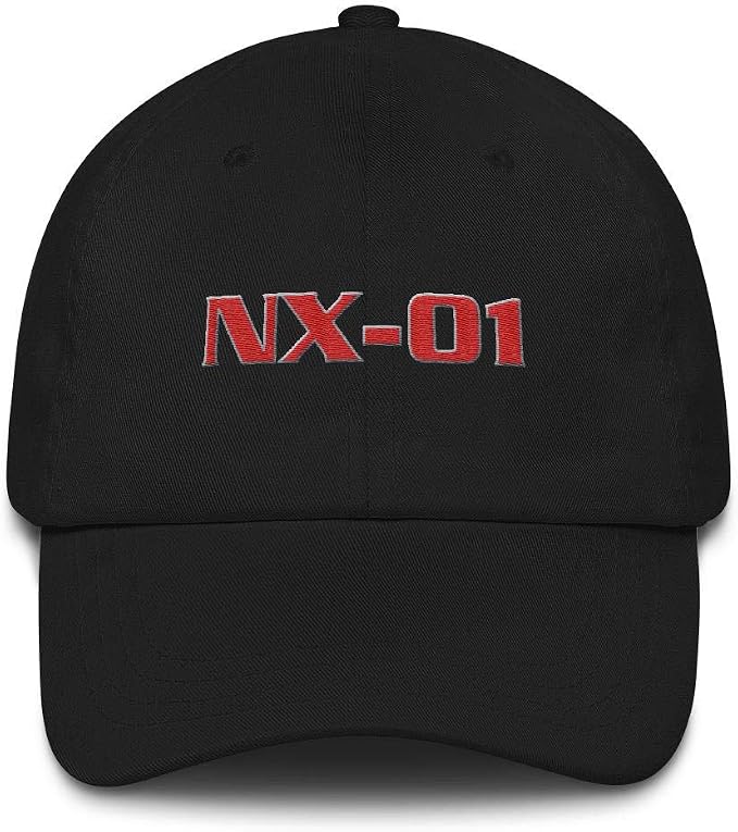 Star Trek: Enterprise NX-01 Embroidered Hat, Adjustable Baseball Cap ...