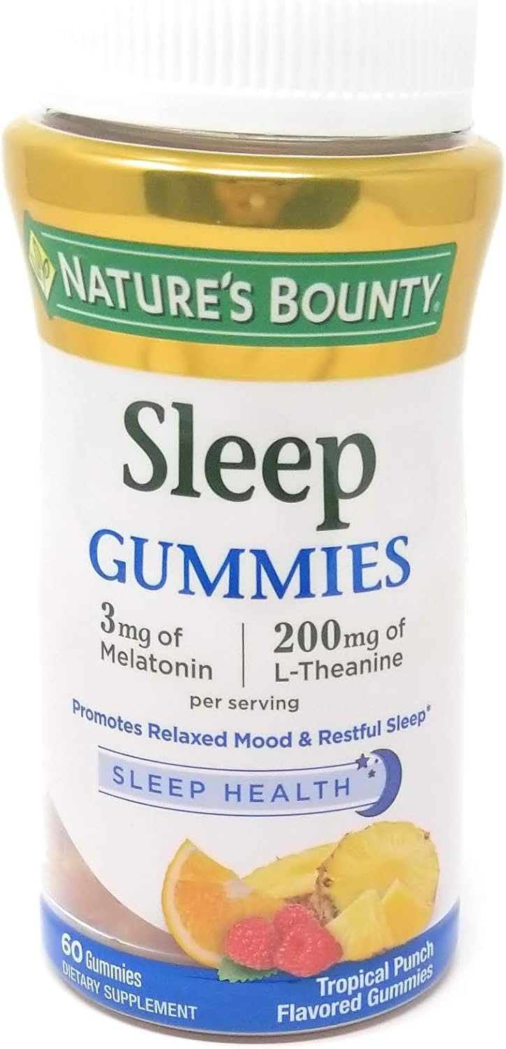 Amazon.com: Nature's Bounty Sleep Complex Gummies 60ct, 3 millgrams ...