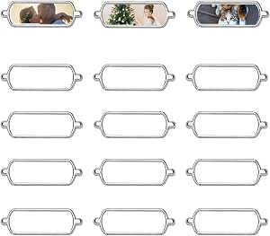 Amazon.com: Frinnovan 15 Pack Sublimation Watch Charms Blanks ...