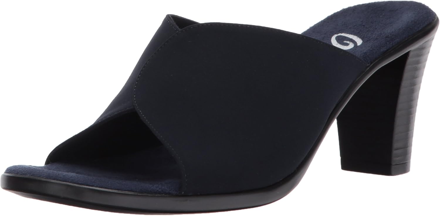 Amazon.com | ONEX Women's Paty-n Dress Sandal, Navy, 11 M US | Heeled ...