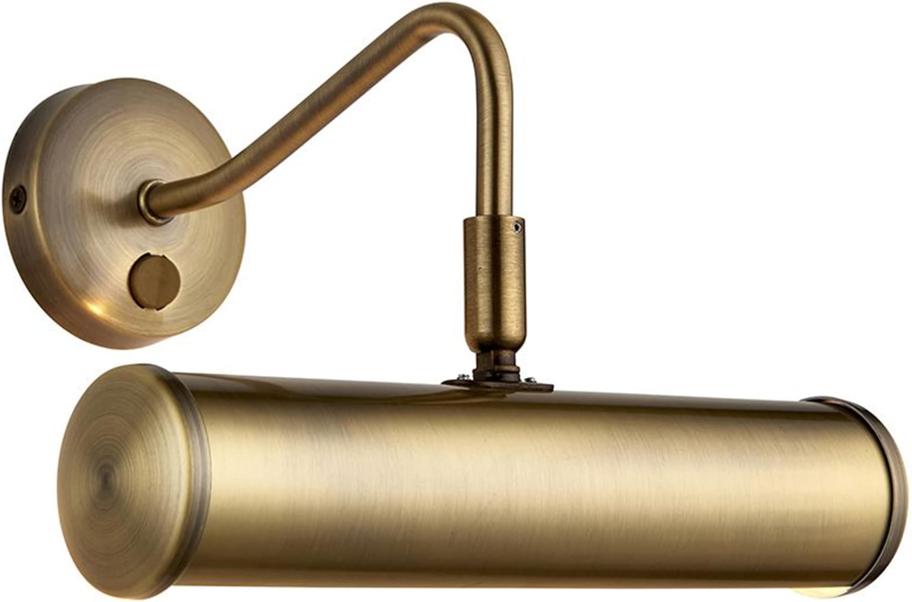 National Lighting Traditional Decorative Picture Light - Antique Brass ...