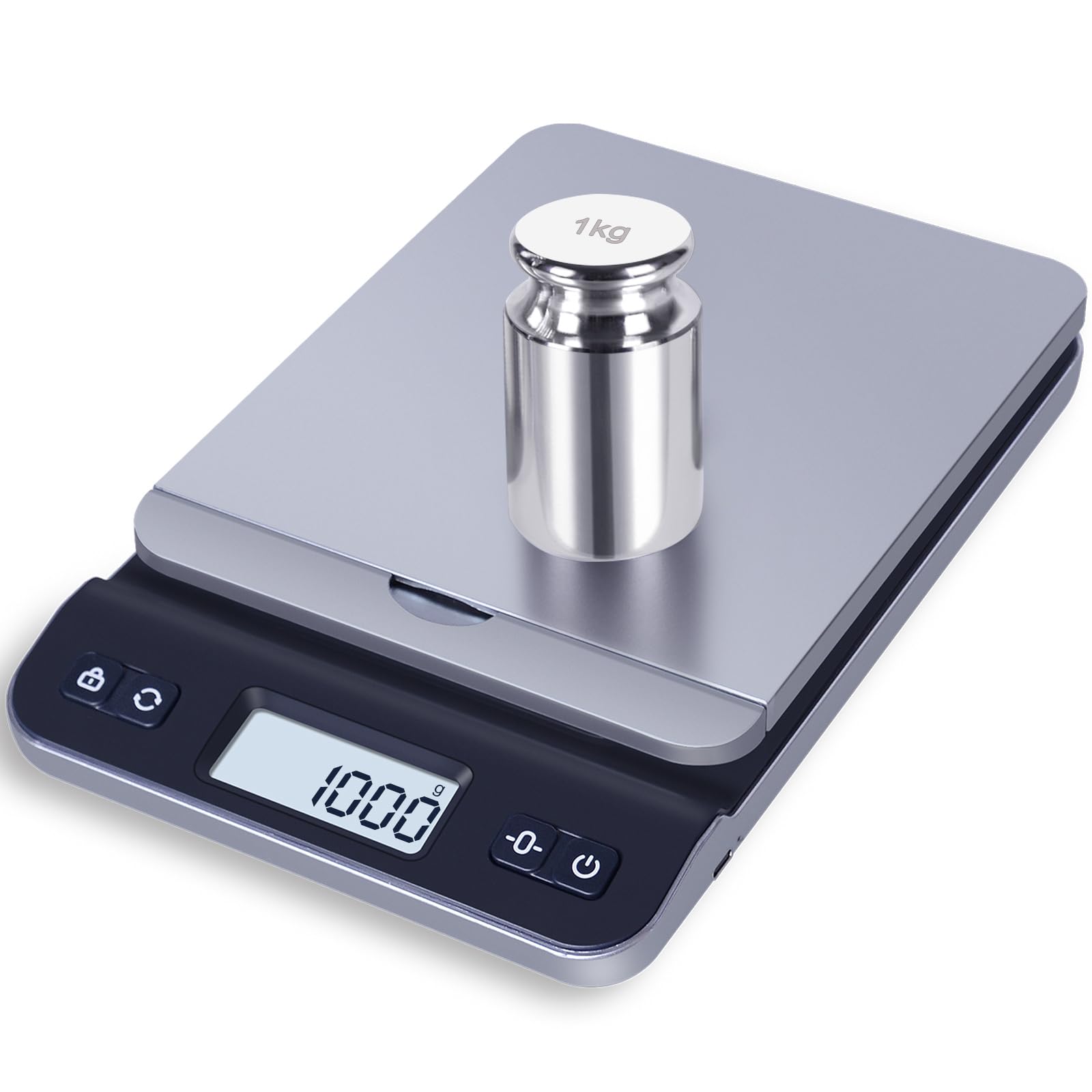 Snapklik.com : QP 1000g Calibration Weights, OIML Class M1 High ...