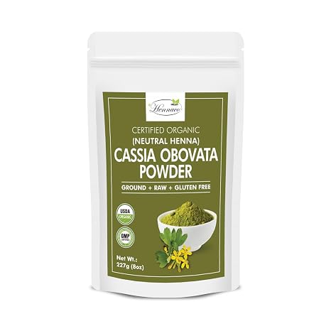 Amazon.com : hennaco Organic Cassia Obovata Powder | Neutral Henna ...