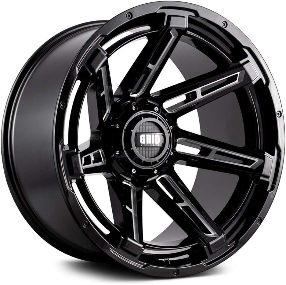 Amazon.com: Grid Off-Road GD12 Custom Wheel - 20x10, -12 Offset, 5x139 ...