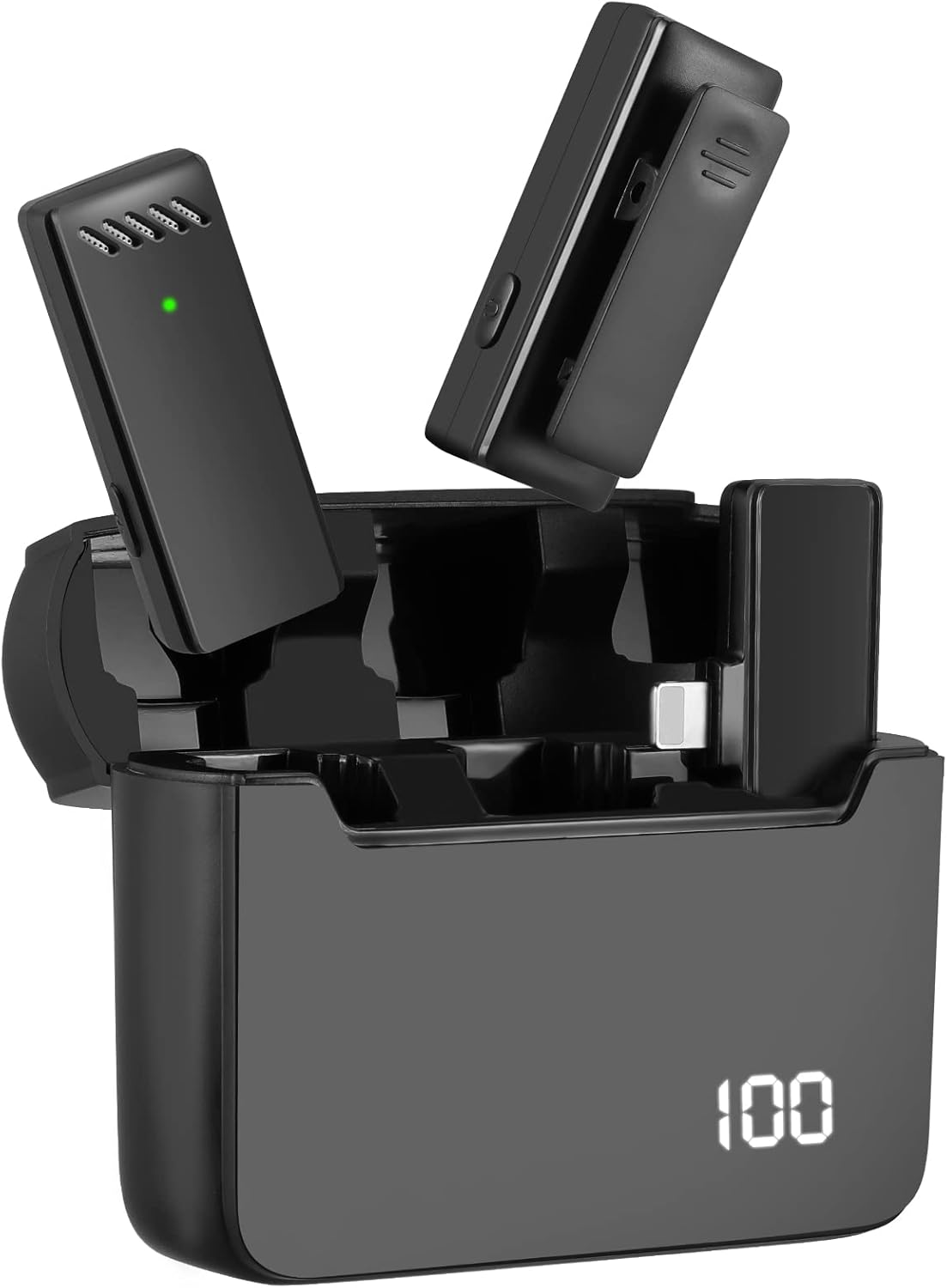 Amazon.com: Professional Wireless Lavalier Microphone for iPhone iPad ...