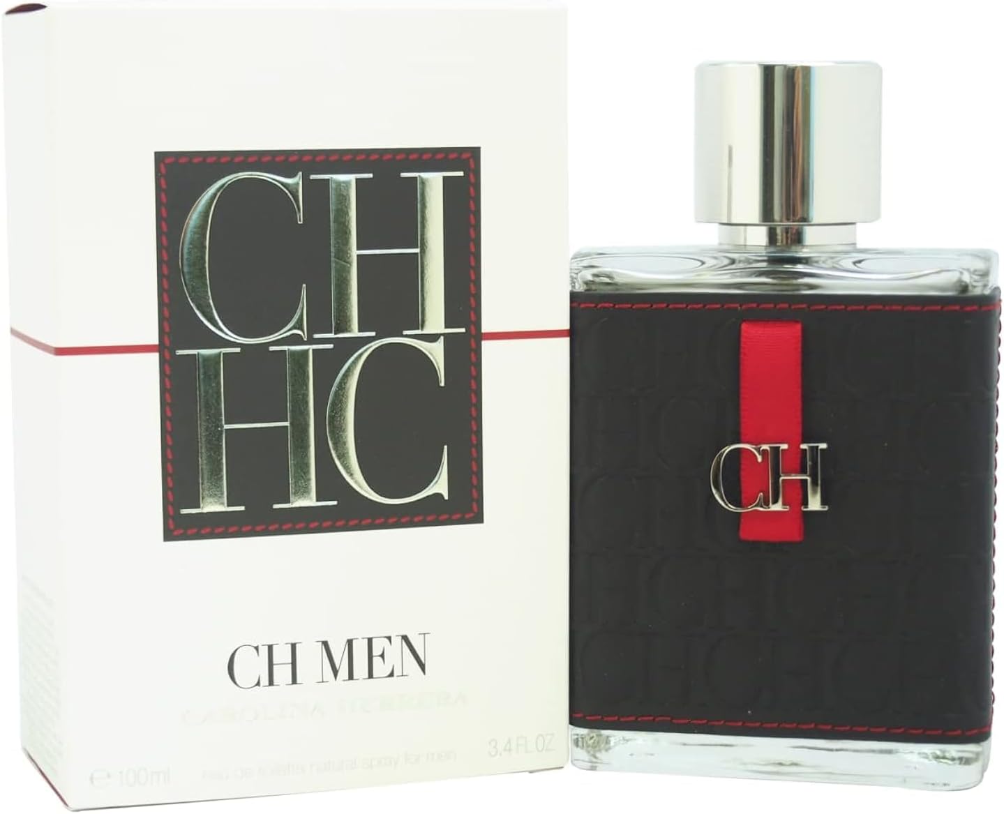 Amazon.com : CH Carolina Herrera Eau De Toilette Spray 3.4 oz for Men ...