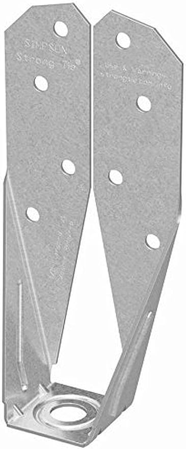 Amazon.com: Simpson Strong Tie DTT2Z ZMAX Galvanized 14-Gauge 2X Deck ...