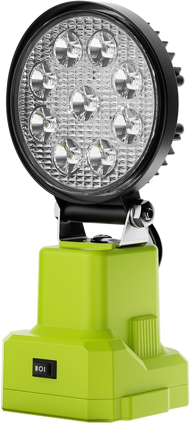Cordless LED Work Light for Ryobi 18V ONE+ Lithium Battery LED Work ...