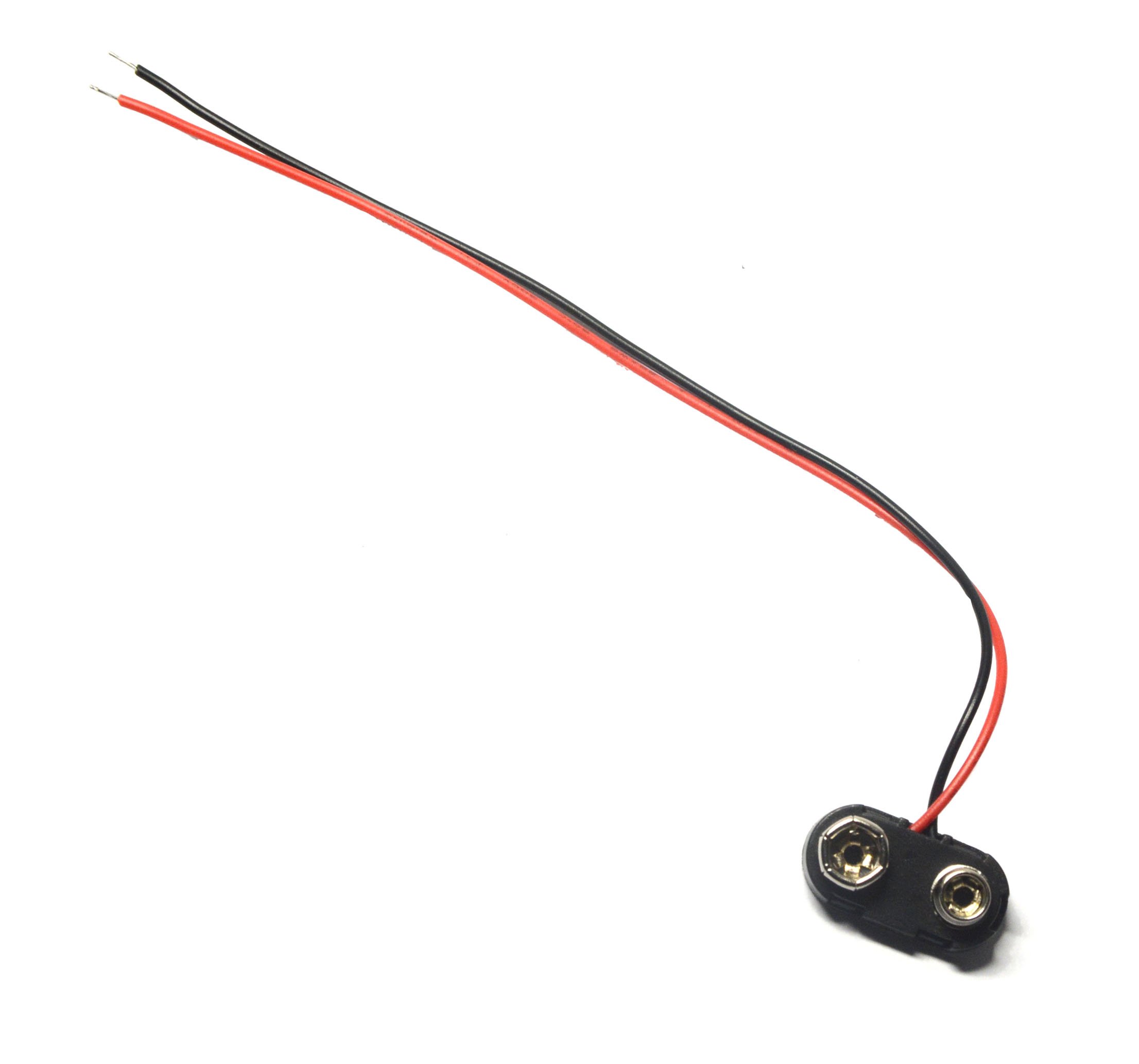 Snapklik.com : 20 Pcs 9V T Type Battery Snap Connector 9 Volt Battery ...