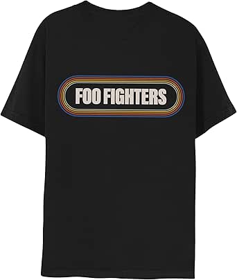 Amazon.com: Foo Fighters Unisex-Adult Official Merch Rainbow Outline ...