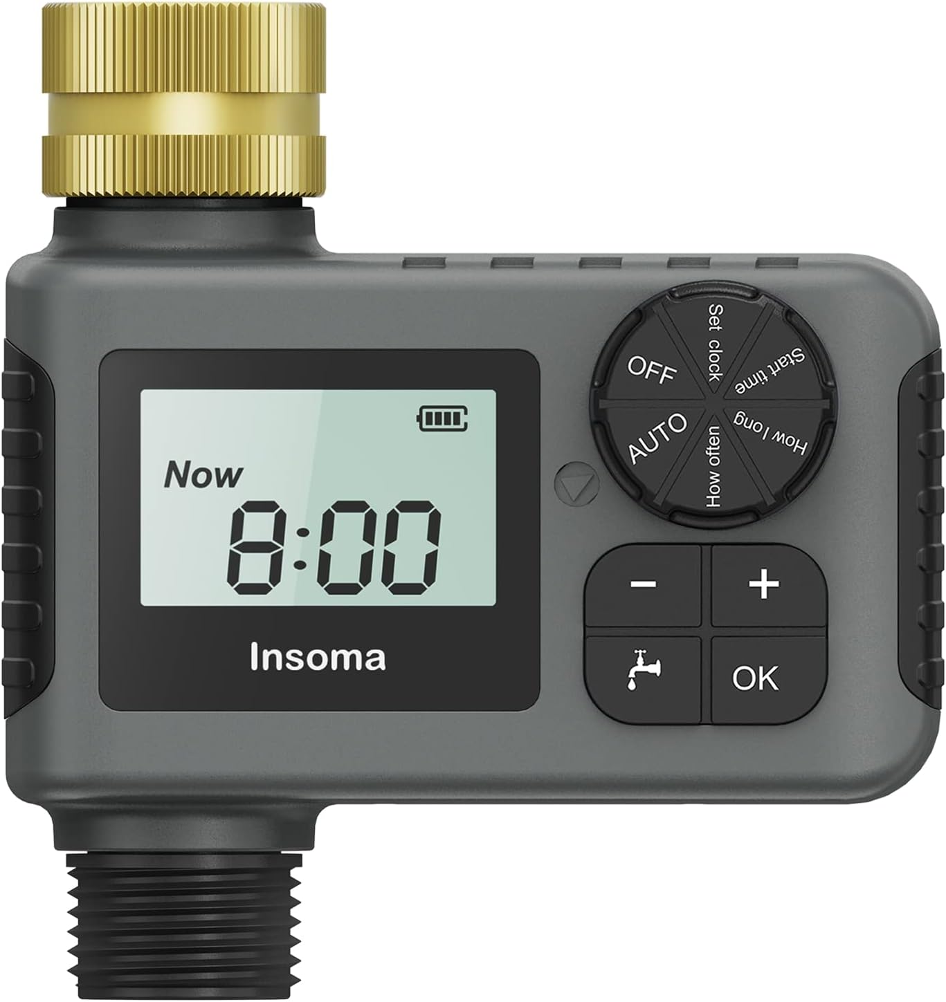Amazon.com: [Upgraded Version] Sprinkler Timer with Brass Swivel ...