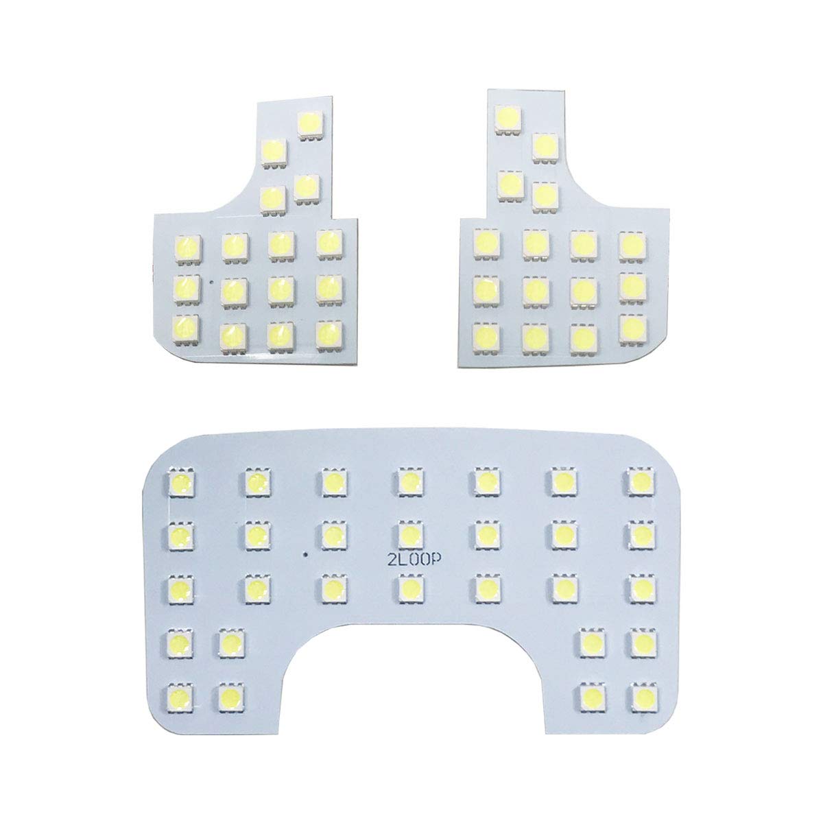 Amazon.co.jp: 2LOOP(ツーループ) 3チップSMD3点 ムーヴキャンバス LA850S LA860S 系 LEDルームランプ -純白光 : 車＆バイク