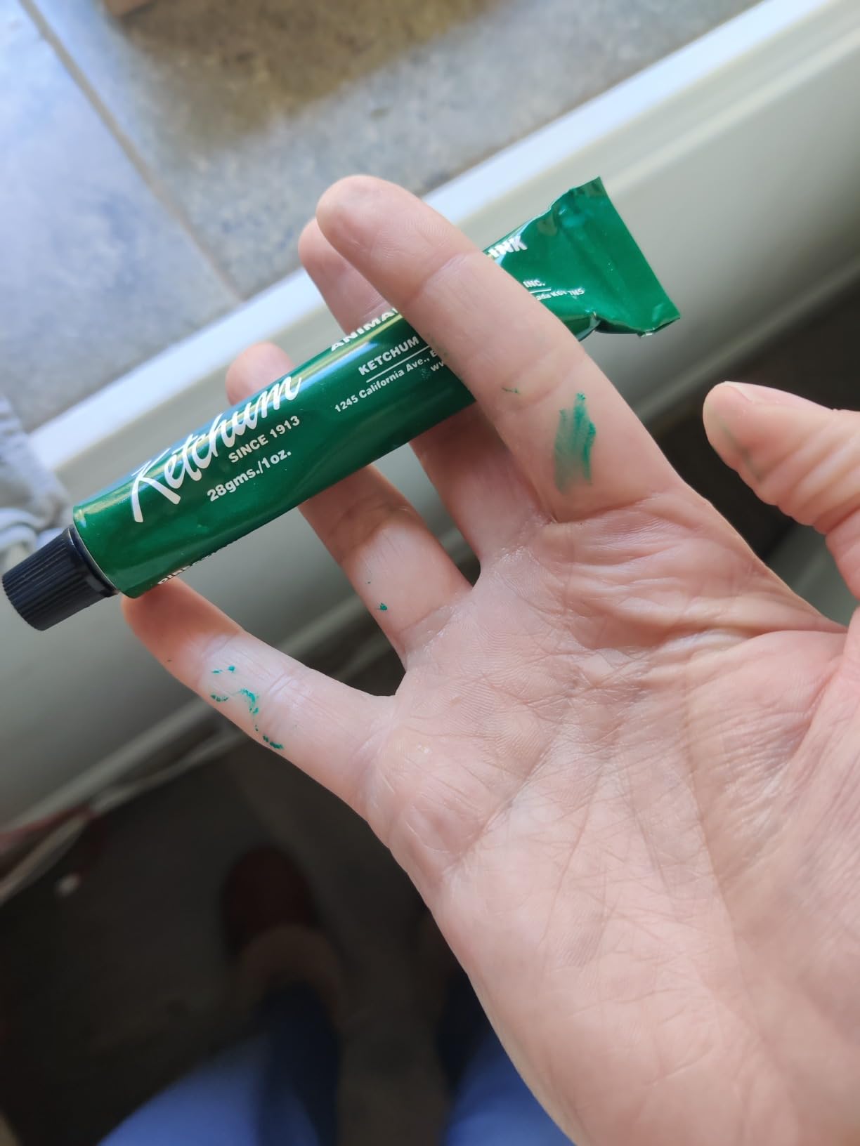 Amazon.com: Ketchum Animal Tattoo Ink - Green Paste 1oz. : Beauty ...