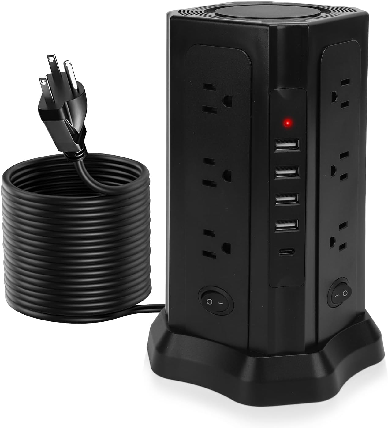 Amazon.com: Surge Protector Tower, Power Strip Tower with USB Ports, 16 ...
