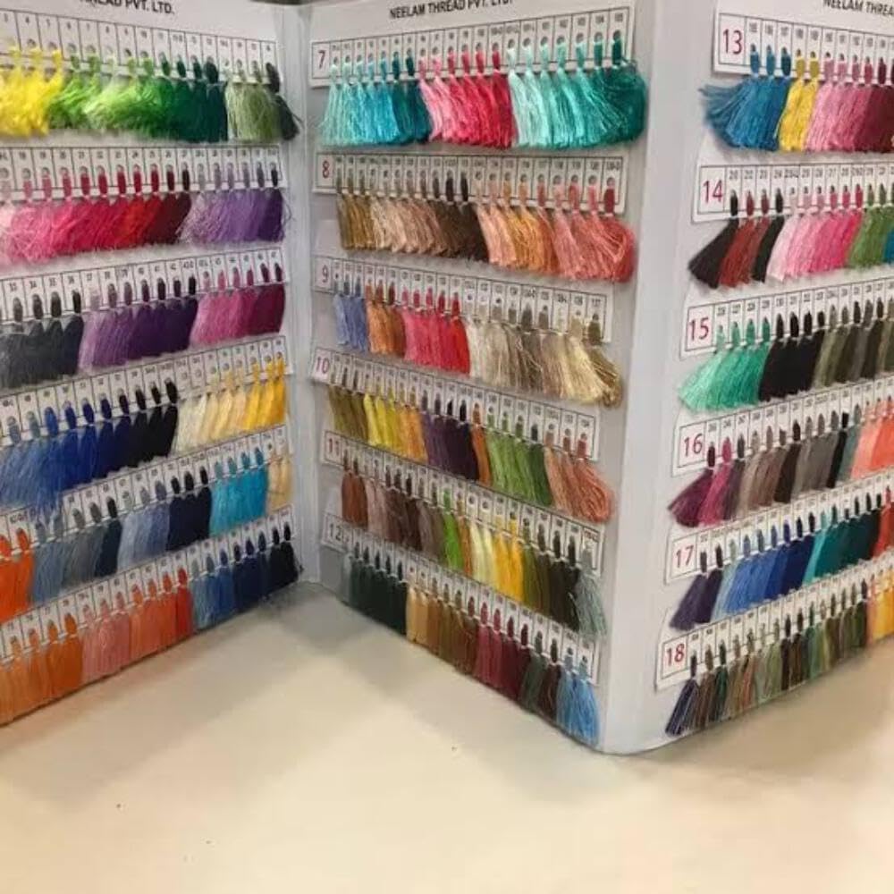 Amazon.com: FabricFactory Neelam shade chart : Arts, Crafts & Sewing