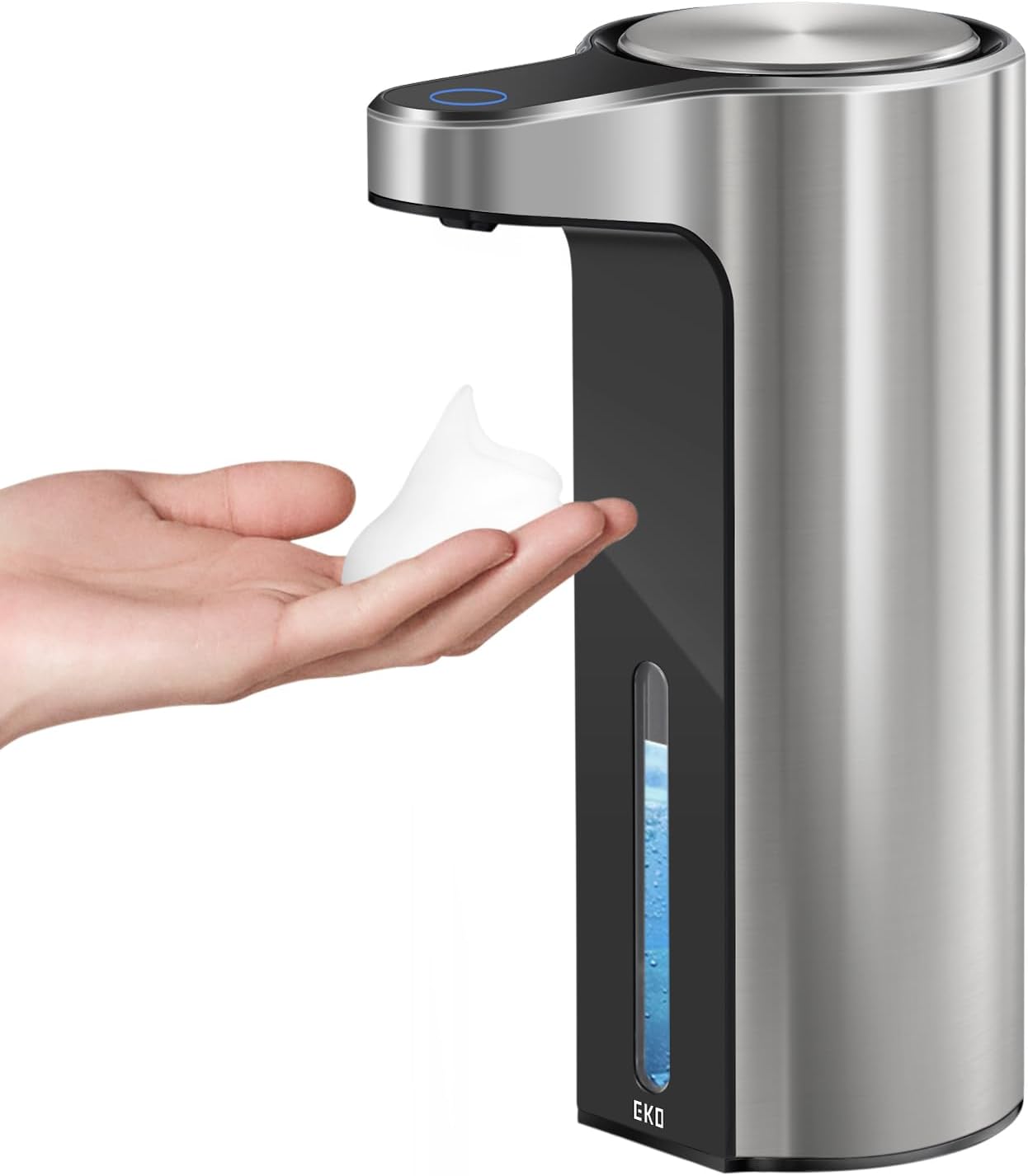 Amazon.com: EKO Touchless Automatic Soap Dispenser for Kitchen and Bathroom, Liquid Hand Soap ...