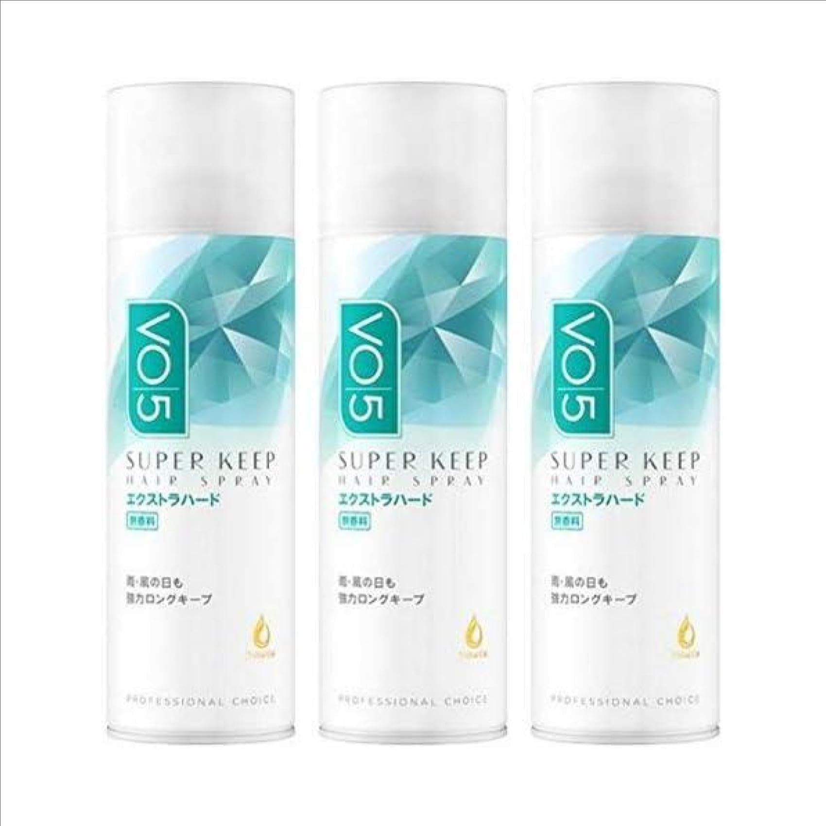 Amazon | 【まとめ買い】VO5 スーパーキープ ヘアスプレイ (エクストラハード) 無香料 330g×3個 | ノーブランド品 | ヘアスプレー 通販