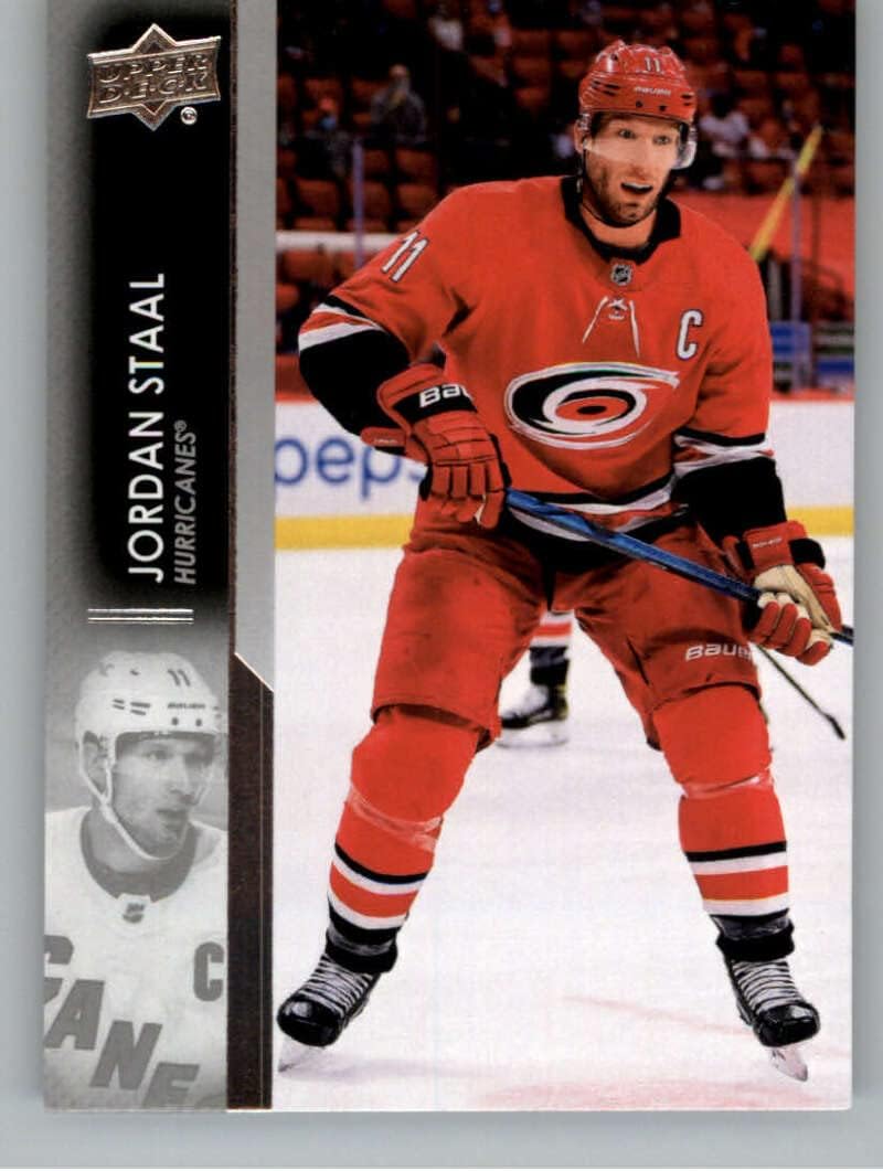 Amazon.com: JORDAN STAAL 2021-22 Upper Deck #37 NM+-MT+ NHL Hockey ...