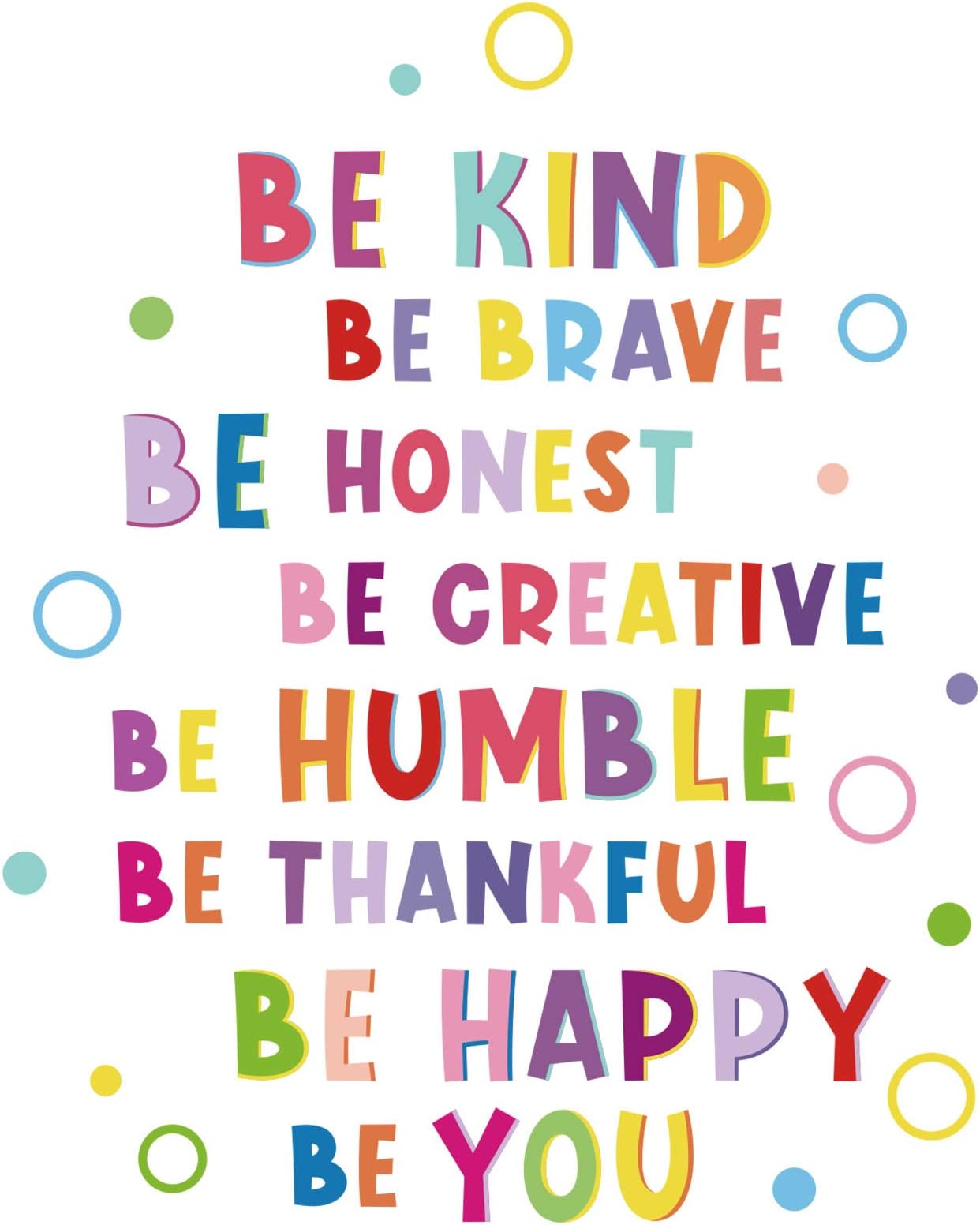 SUPERDANT Inspirational Wall Stickers Smiles Today Wall Decals Nursery ...