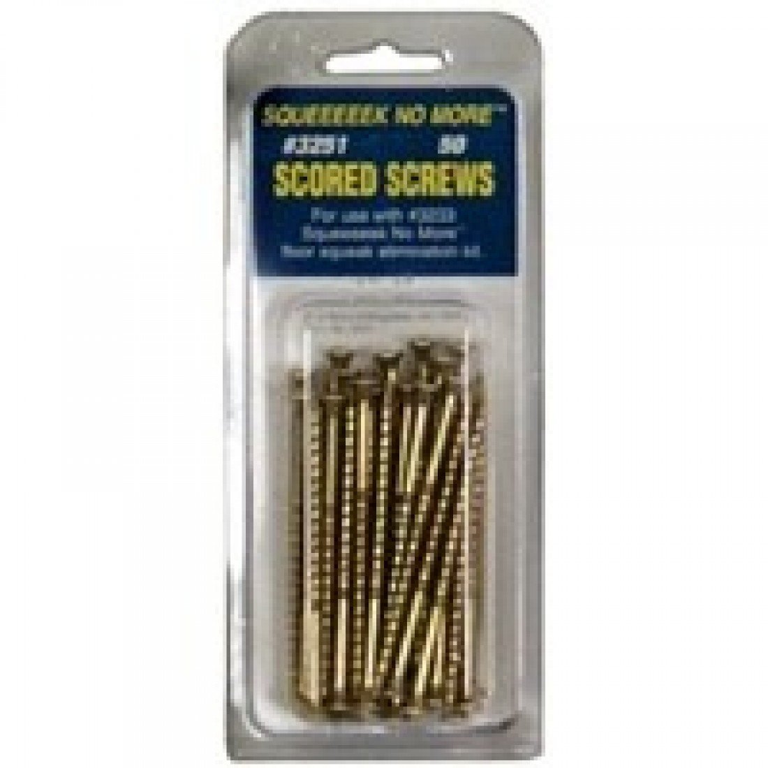 Amazon.com: Squeeeeek No More No. 8 x 3 in. L Square Bugle Head Zinc ...