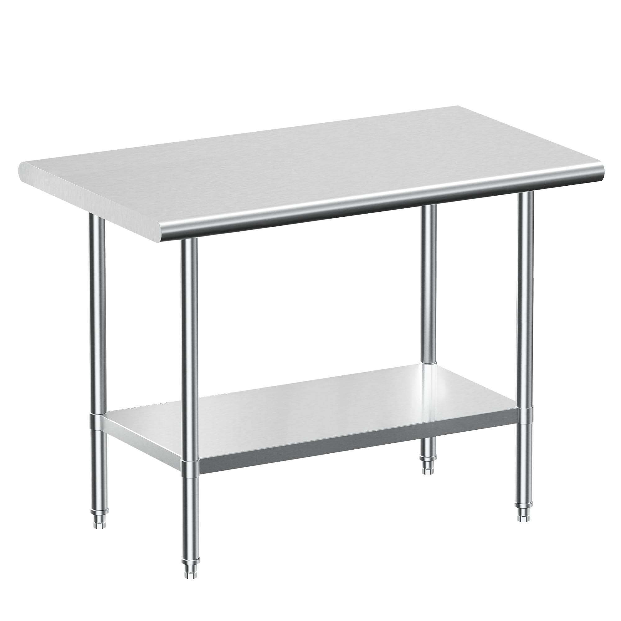 Amazon.com: JOPHUN Stainless Steel Work Table, NSF Commercial Worktable ...