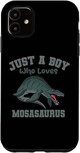 Amazon.com: iPhone 11 Mosasaurus Boy Prehistoric Aquatic Dinosaur ...