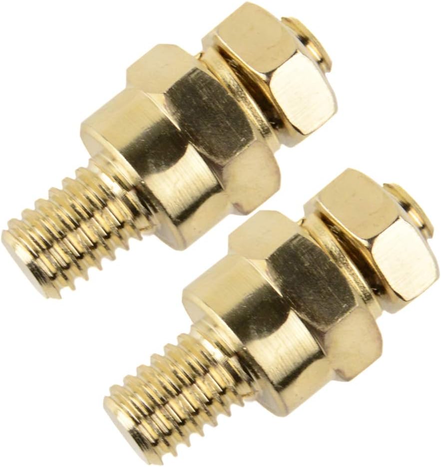 Amazon.com: 2 PCS Gold Plated Long Side Post Mount GM Battery Terminal ...