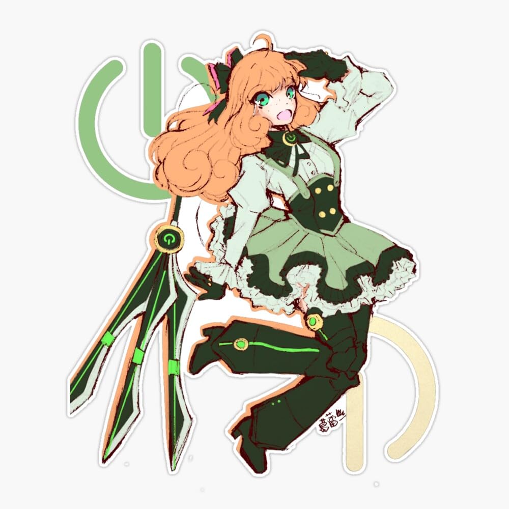 Amazon.com: Penny Polendina RWBY Volume 7 Sticker Vinyl Waterproof ...