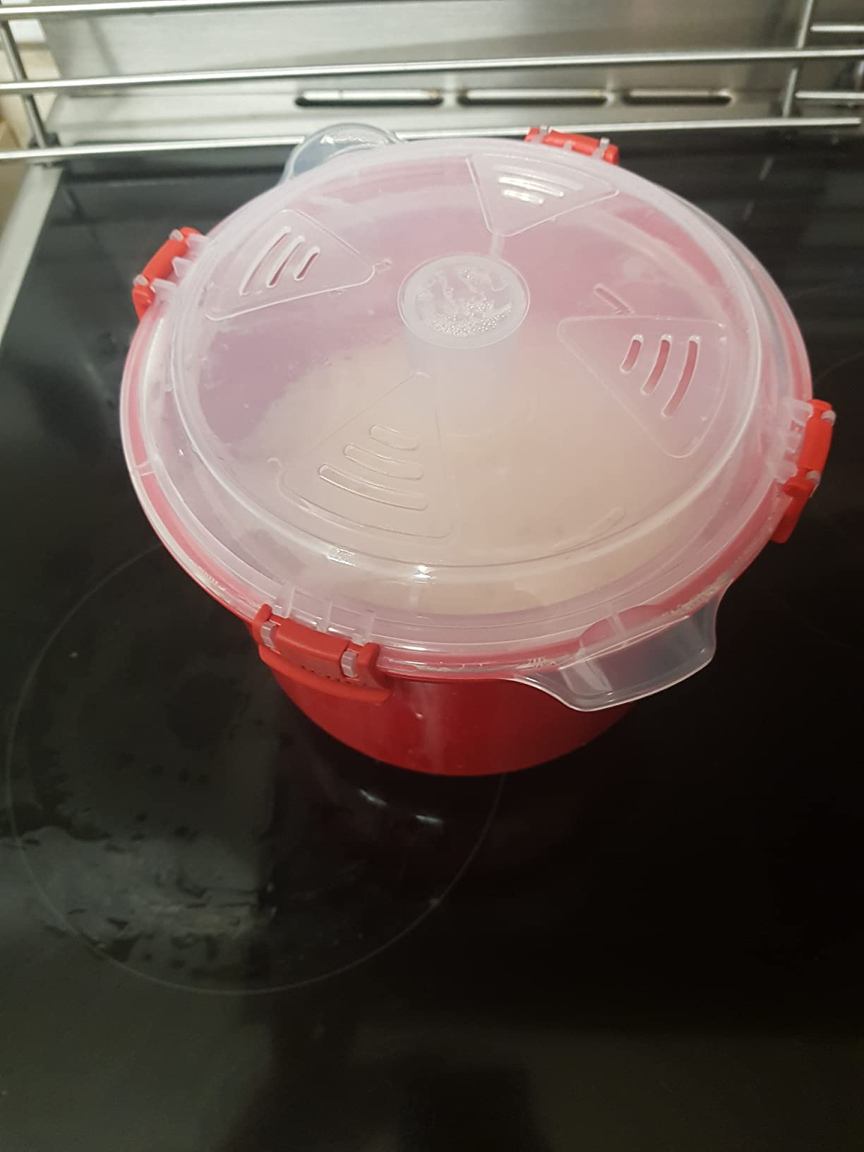 Sistema 82001 Microwave Rice Cooker (2.6L) and Round Microwave Food ...