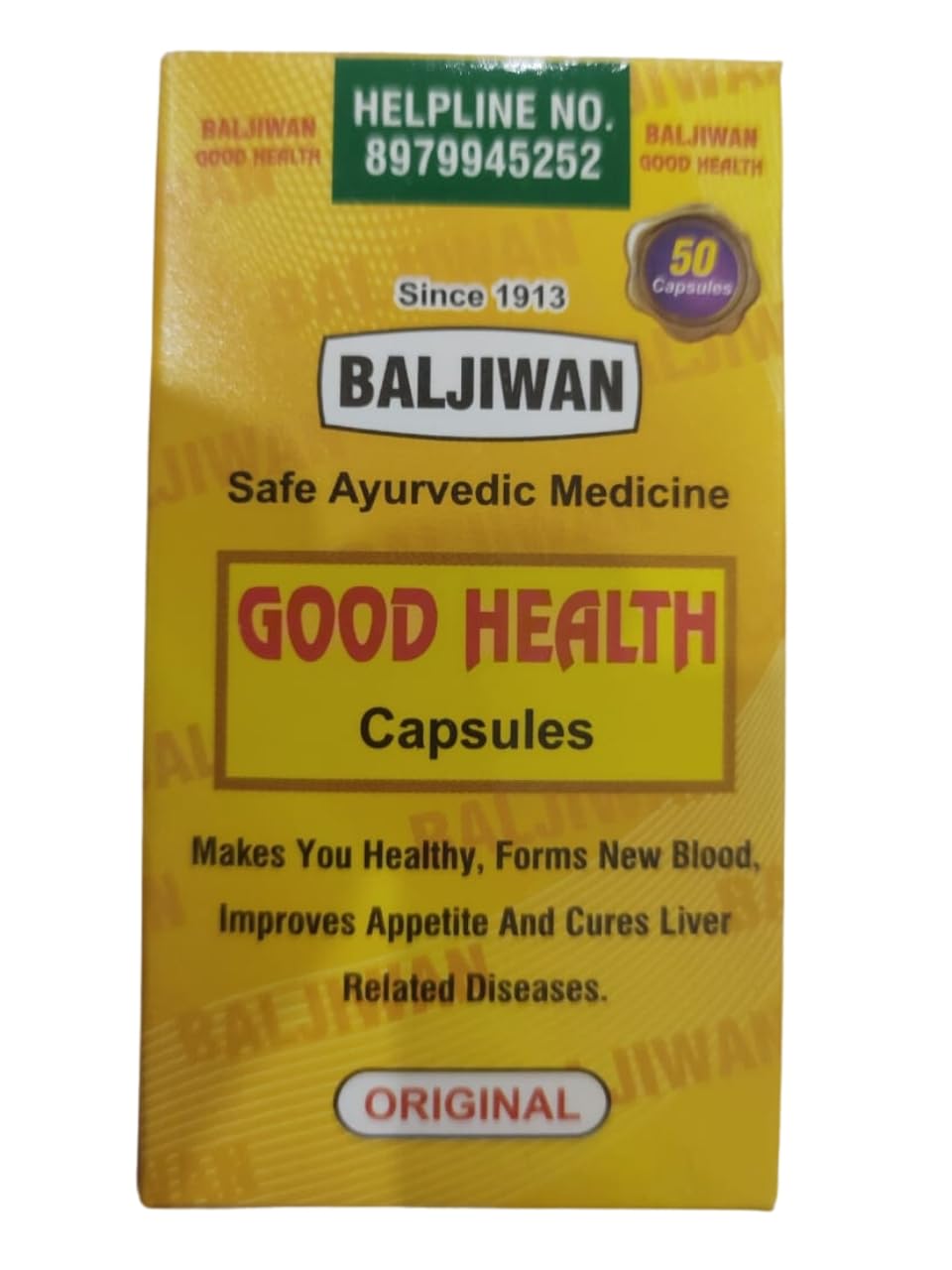 Buy Ayurvedic Good Health Capsule for Improve Digestion & Immune ...
