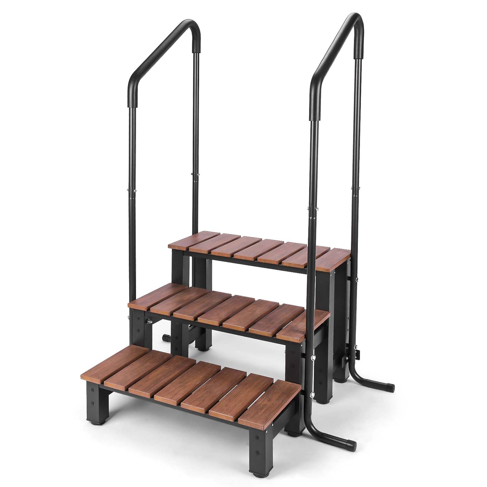 Amazon.com: BI-DTOOL Hot tub Steps with handrails Three Steps hot tub ...