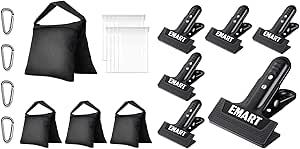Amazon.com: Emart 4 Pack Heavy Duty Sandbag Photo Studio Weight Bag ...
