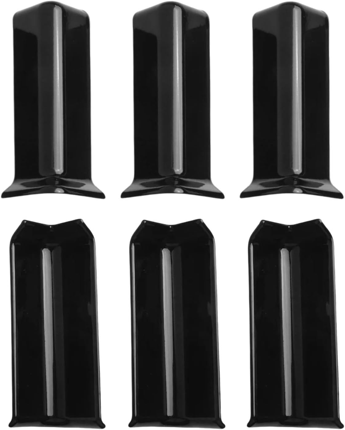 Amazon.com: Baseboard Corner Blocks Set, 3 Inside 3 Outside Corners ...