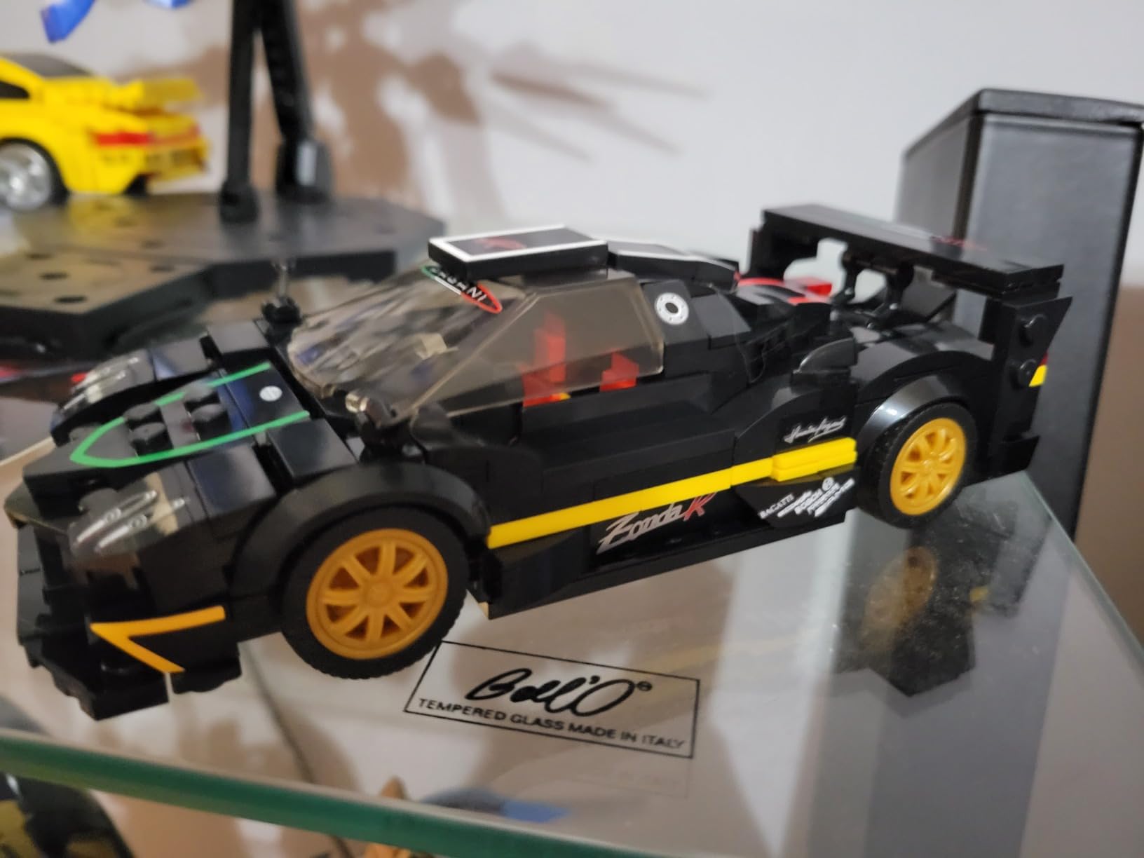 Amazon.com: YYC RASTAR 1:28 Pagani Zonda R Toy Car Model Building Kit ...