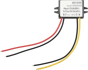 DC to DC Step Up Module, DC Boost Module IP67 Waterproof PP Housing ...