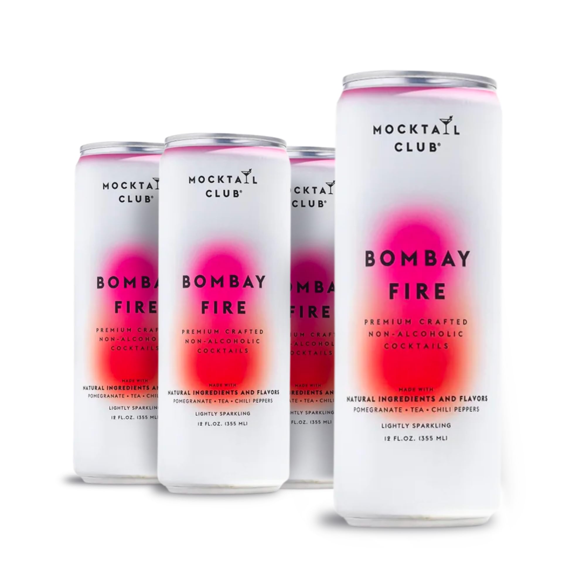 Amazon.com : Mocktail Club Bombay Fire Non-Alcoholic Sparkling Craft ...