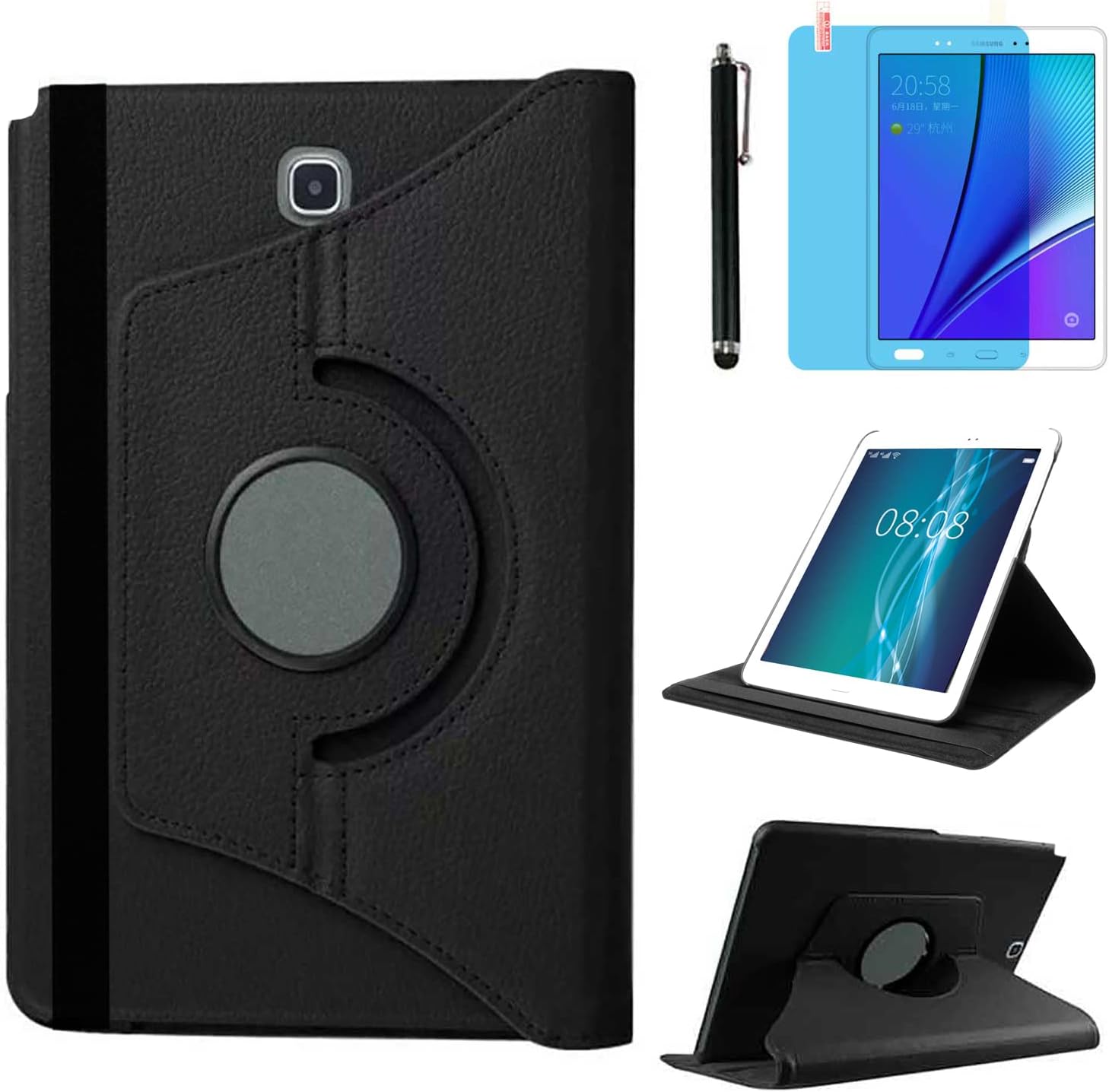 Amazon.com: Asng for Samsung Galaxy Tab A 8.0 2015 Case - Slim Folding ...
