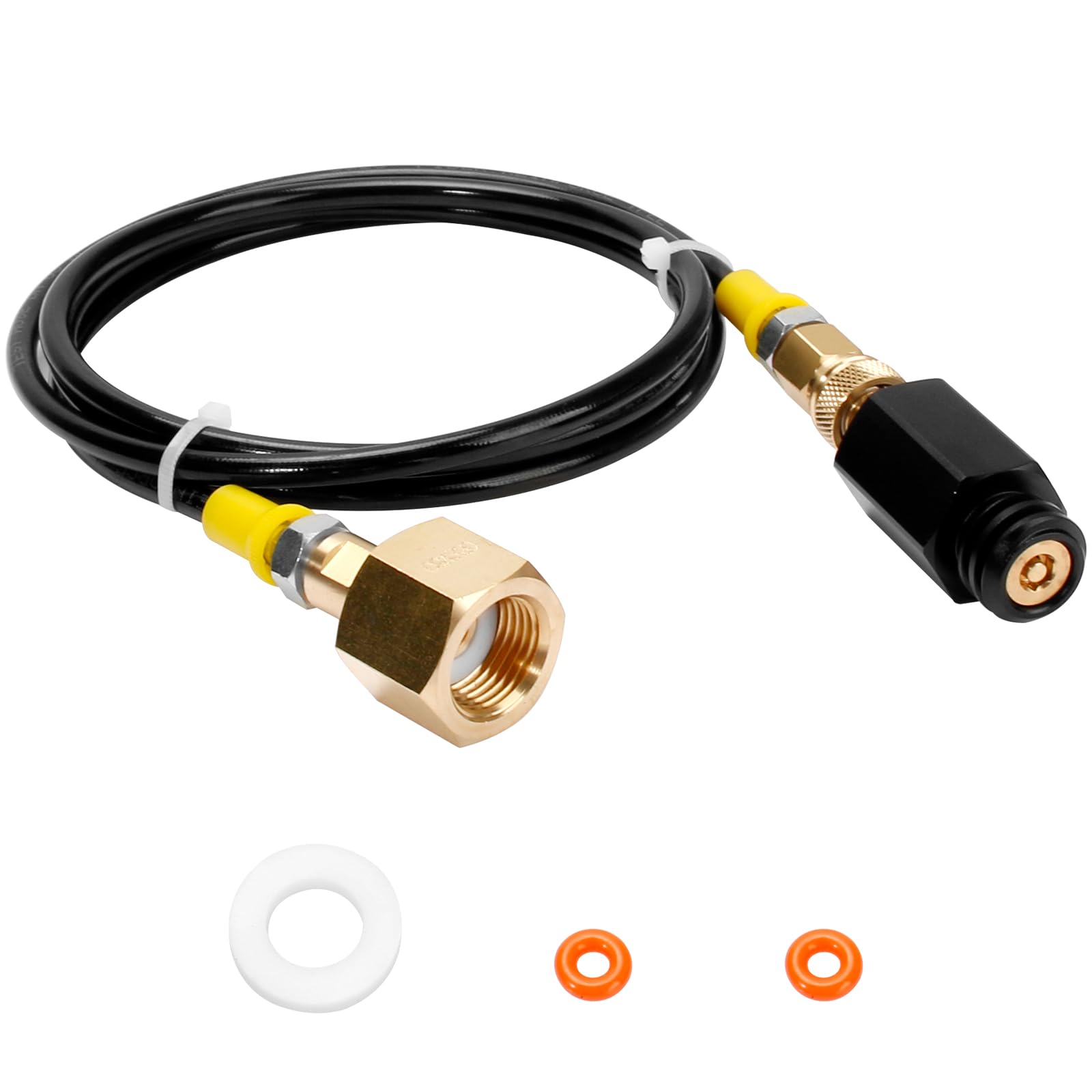 Snapklik.com : Soda Machine Adapter Hose Connect Soda Maker To Large ...