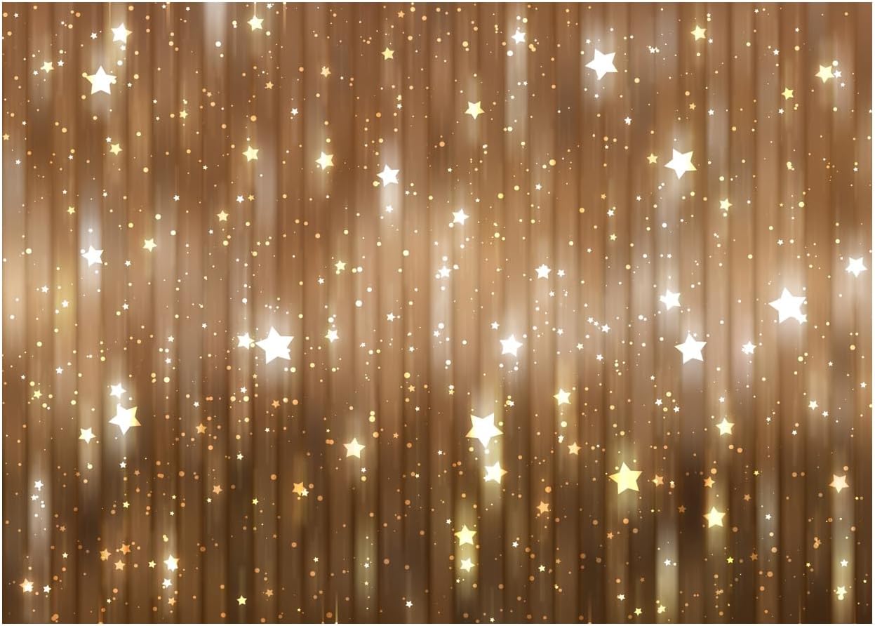 Amazon.com : GCIREC 7x5 ft Gold Backdrop Golden Particles Speckle ...