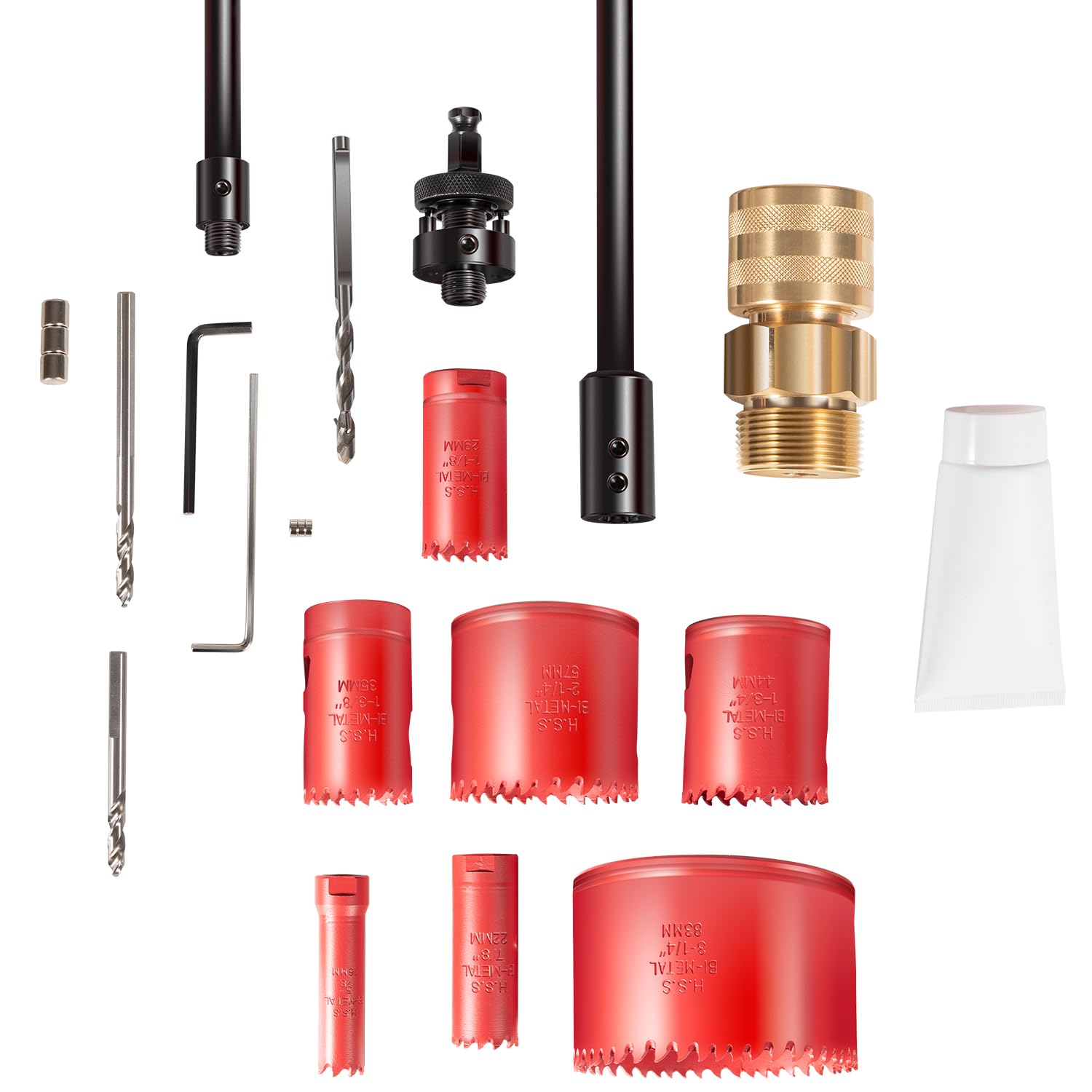 08350 Mechanical Hot Tapping Machine Complete Kit Fit for NPT 3/4" to 4 ...