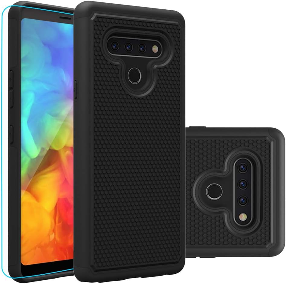 Amazon.com: Giner for LG Stylo 6 Case, with HD Screen Protector Dual ...