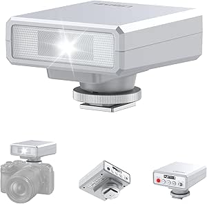 Amazon.com : ULANZI F12 Mini Flash, GN12/CCT 5600K Camera Speedlite for ...