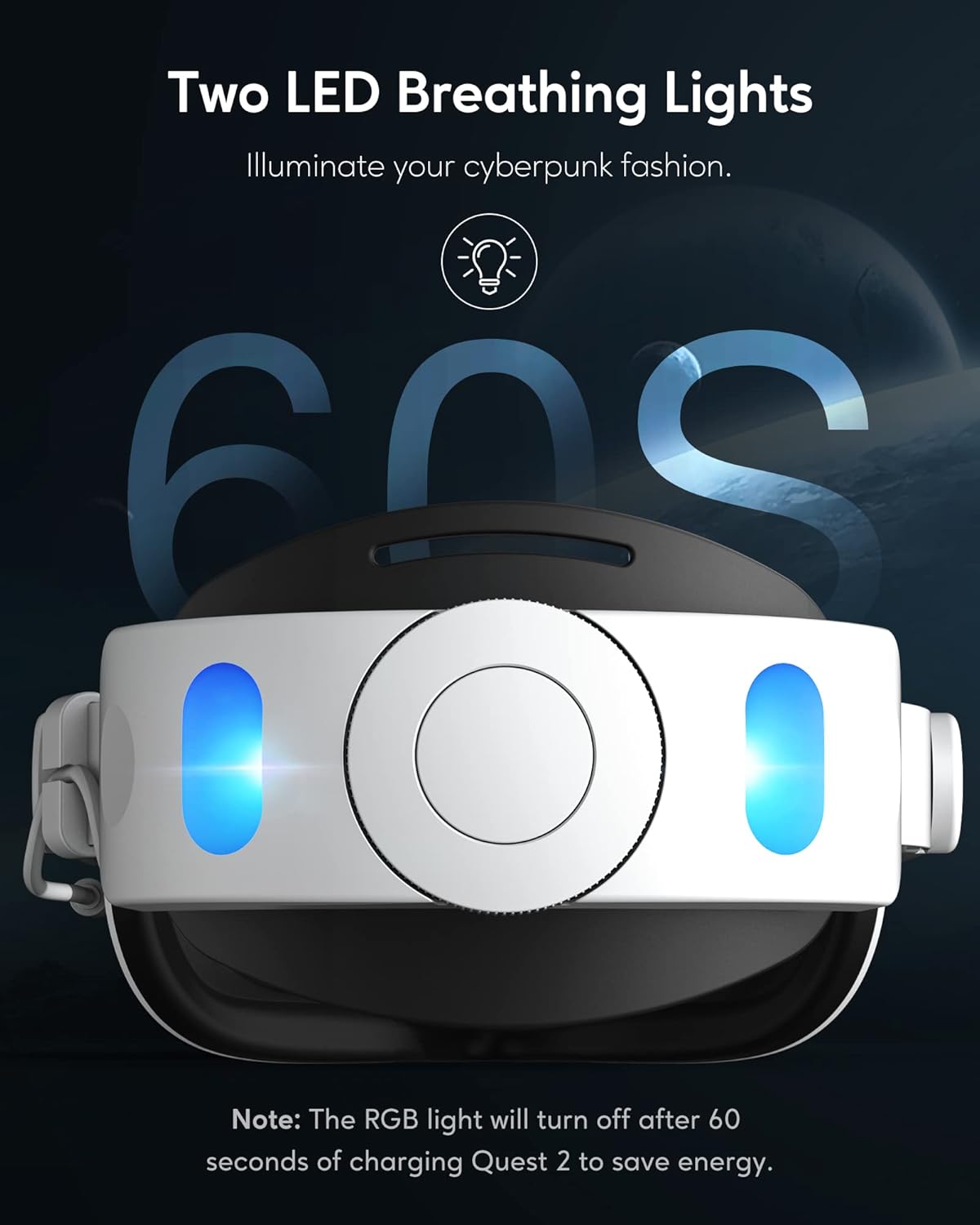 OQ2 Pro Elite Head Strap, VR Accessories Compatible with Oculus Quest 2 ...