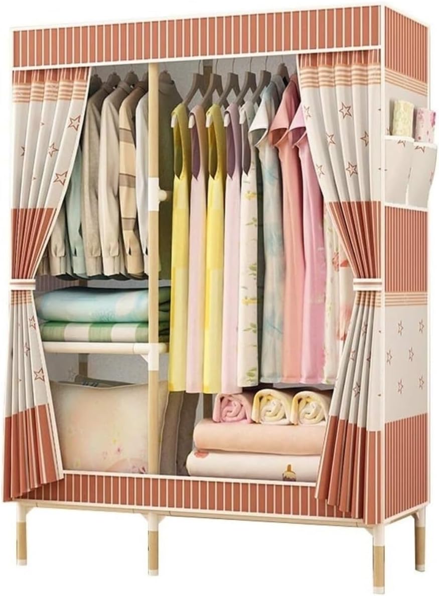 Amazon.com: Wardrobe Portable Closet Wardrobe Closet Combination ...