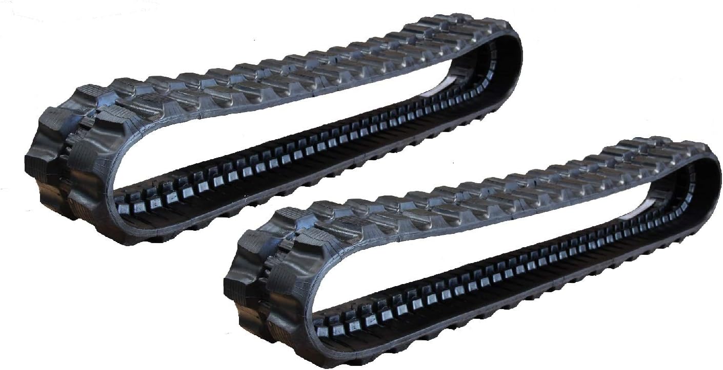 Amazon.com: 2pc Rubber Track 300x52.5x84, Kubota K 035 UX 30 KH 033 KH ...
