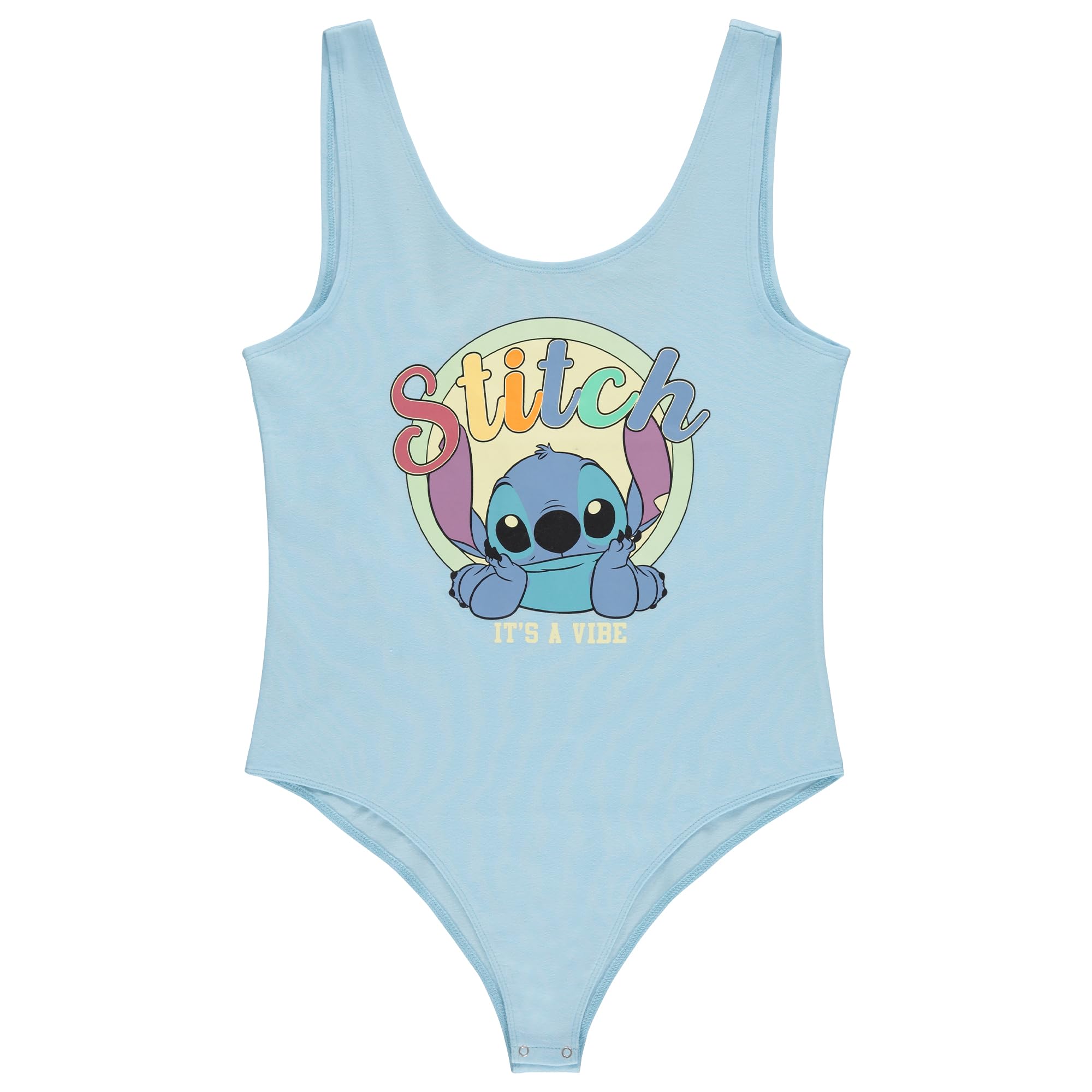 Disney Ladies Lilo and Stitch Bodysuit - Ladies Classic Lilo and Stitch ...