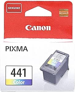 CANON CL-441 C/M/Y Colour Genuine Ink Cartridge, Prints Up to180 A4 ...
