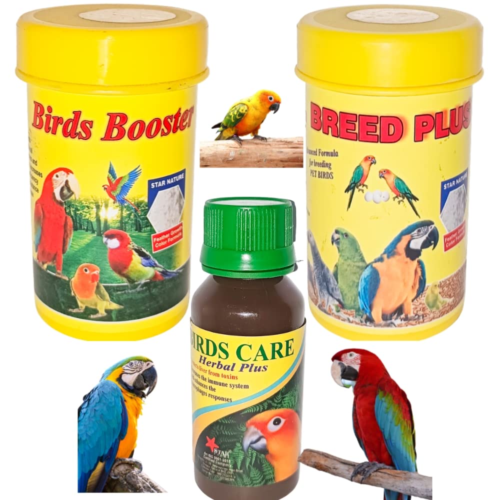 Buy Jeffrey Birds Health Supplement Pack - Bird Booster (50 Gram ...