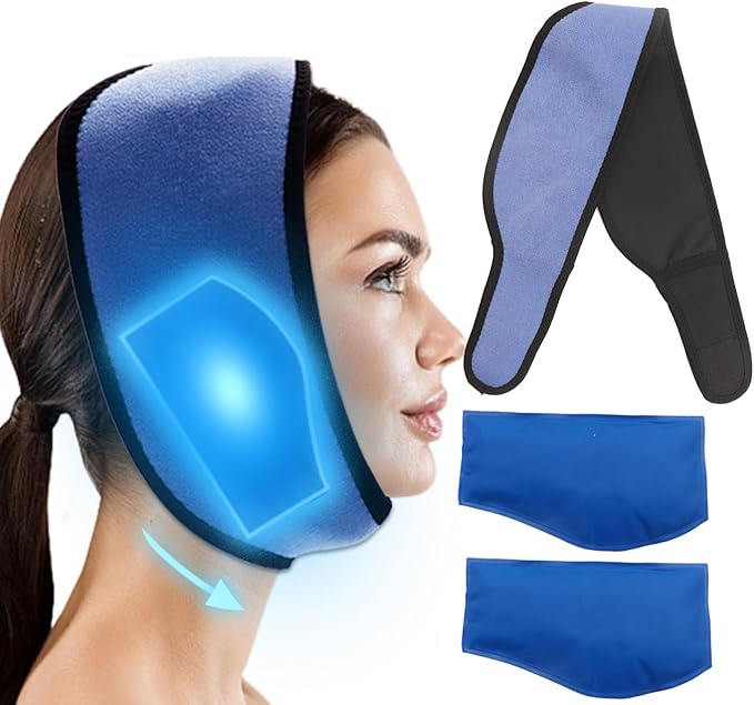 Amazon.com: Generic Face ice Pack for Jaw, Toothache Ice Pack Cold ...