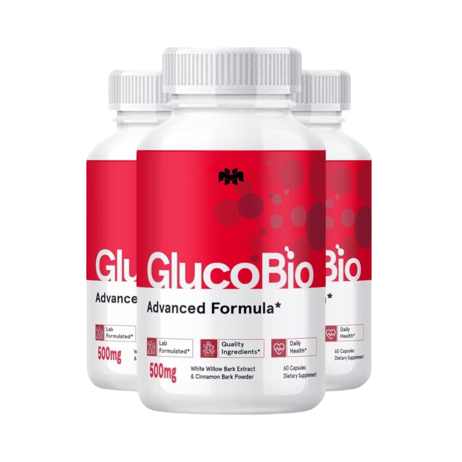 Amazon.com: GlucoBio Health and Wellness Support Capsules Gluco Bio ...